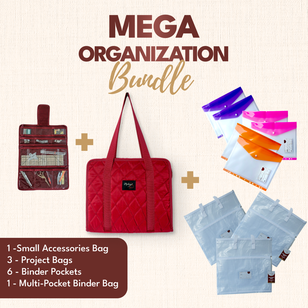 Mega Organization Bundle - White Edition – MadamSew