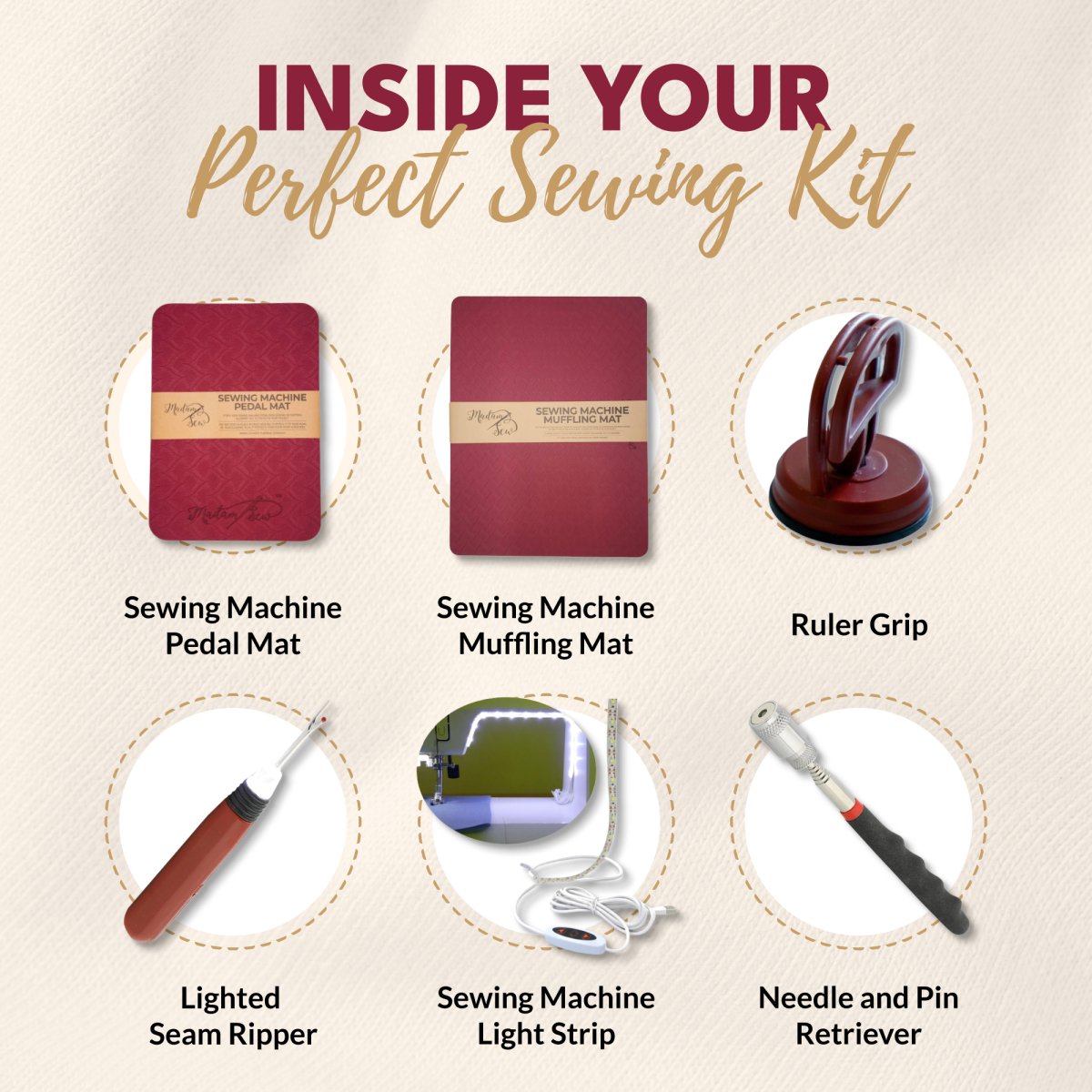 Ultimate Sewing Comfort Bundle – MadamSew