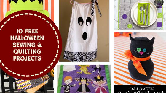 10 Free Halloween Sewing & Quilting Projects – MadamSew