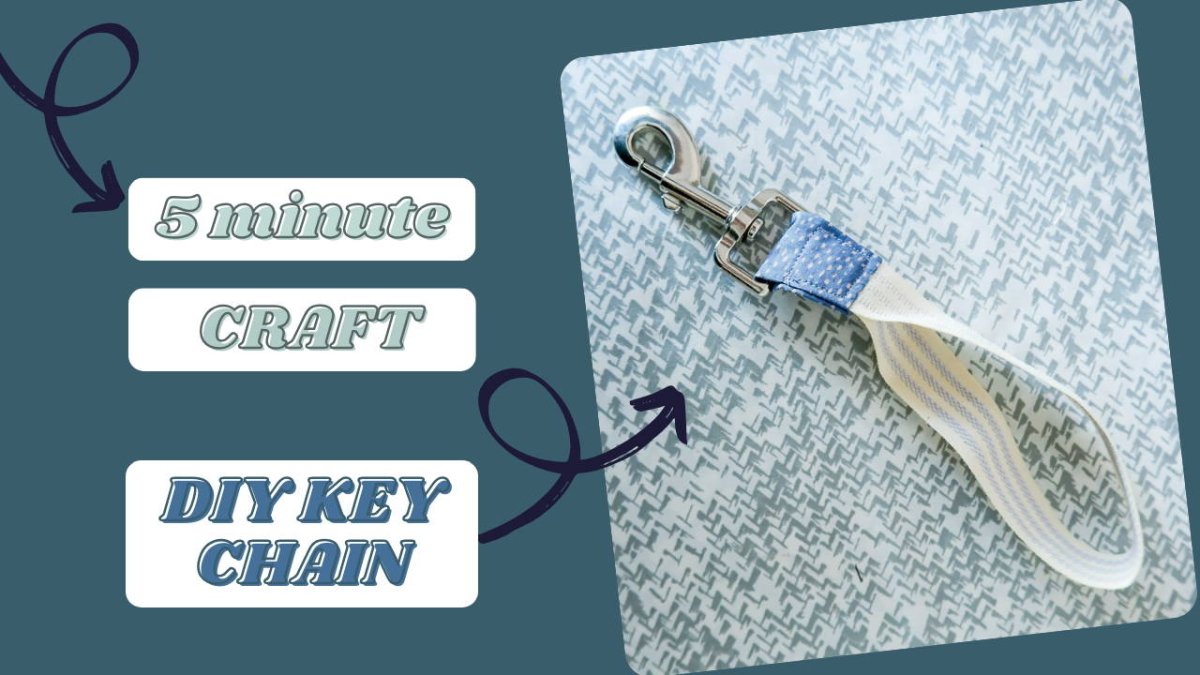 5 Minute Craft: DIY Key Chain – MadamSew