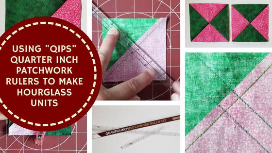 How to Make Hourglass Units – MadamSew