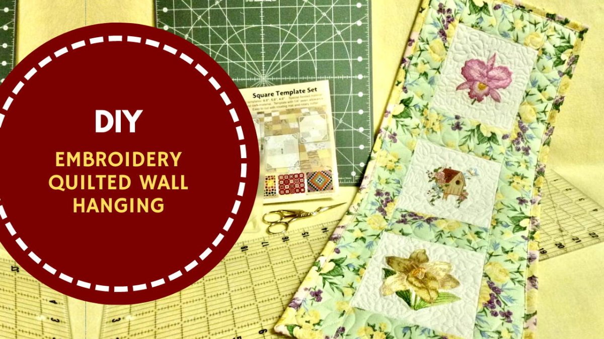 Embroidered Wall Hanging Tutorial | Madam Sew – MadamSew
