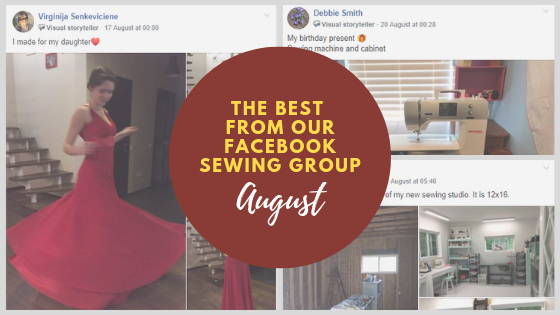The Madam Sew Facebook Sewing Group in August – MadamSew