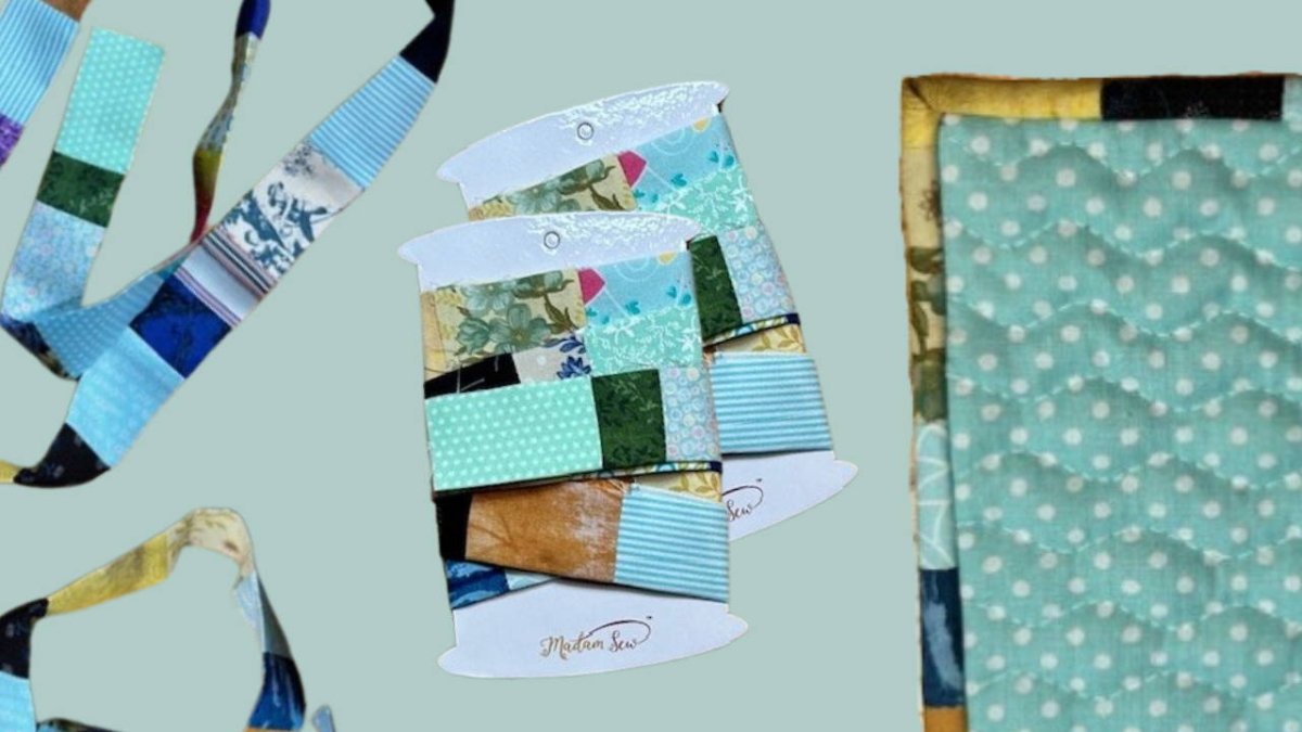 The Quick and Easy Way to Make Scrappy Quilt Binding – MadamSew