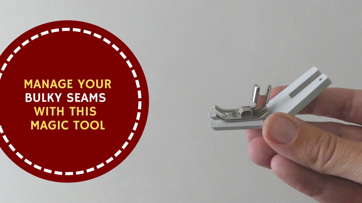 Manage Your Bulky Seams With This Magic Sewing Tool – MadamSew