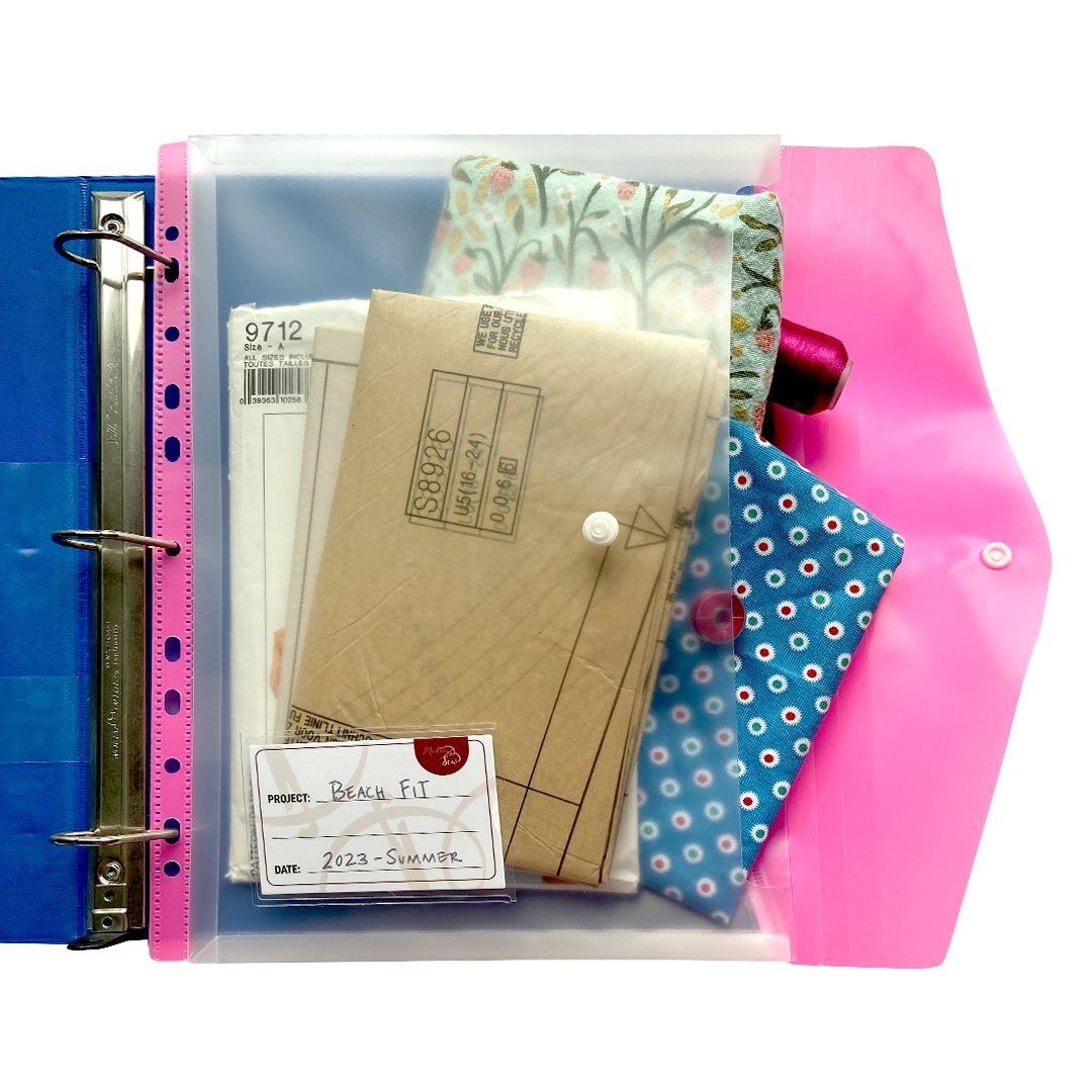 Binder Pocket 6-Pack - Organize sewing projects! – MadamSew