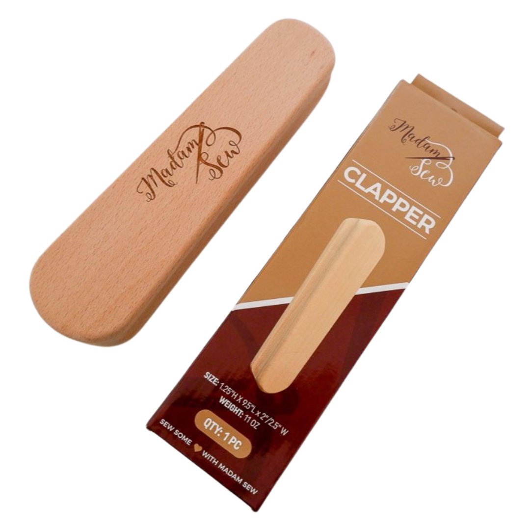 Clapper - Wood Pressing Tool for Sewists and Quilters – MadamSew