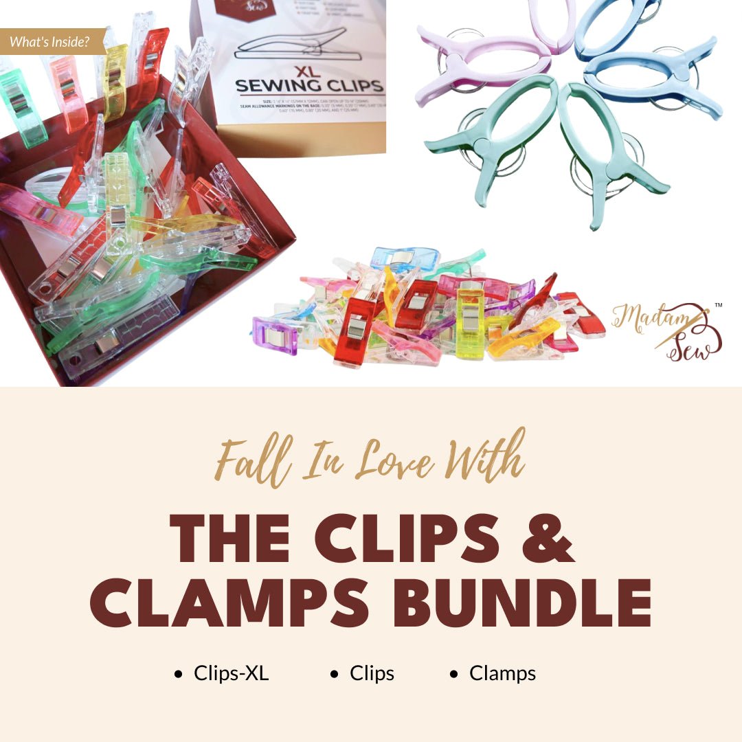 Sewing Clips & Quilting Clamps Bundle Deal – MadamSew