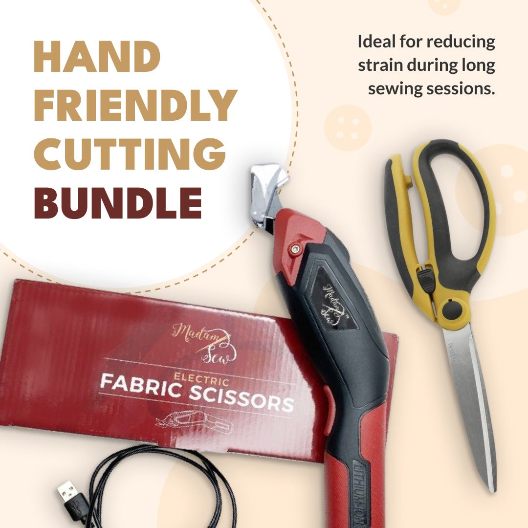 Hand Friendly Cutting Bundle for Sewing and Quilting – MadamSew