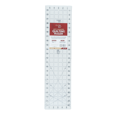 The perfect anti-slip, 6 x 24 inch quilting ruler for lefties! – MadamSew