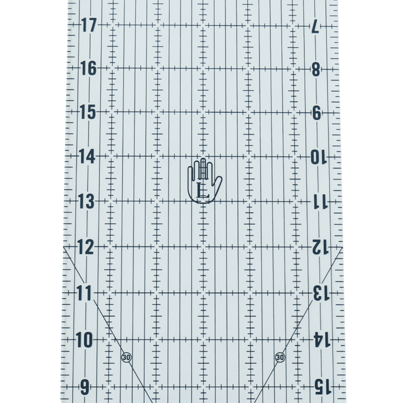 The perfect anti-slip, 6 x 24 inch quilting ruler for lefties! – MadamSew