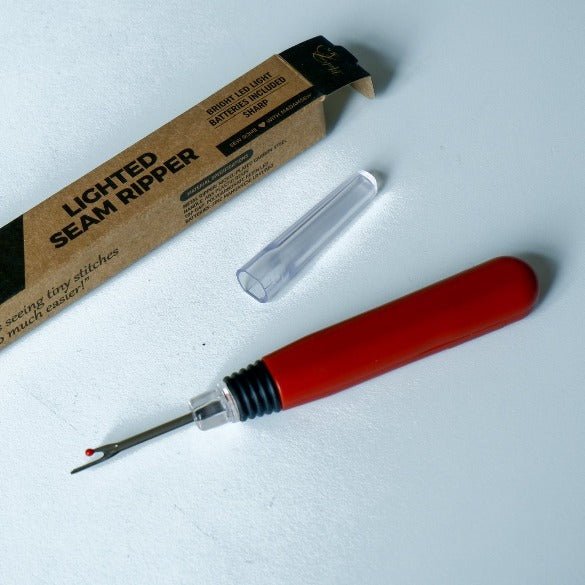 Lighted Seam Ripper - Remove Stitches Easily – MadamSew