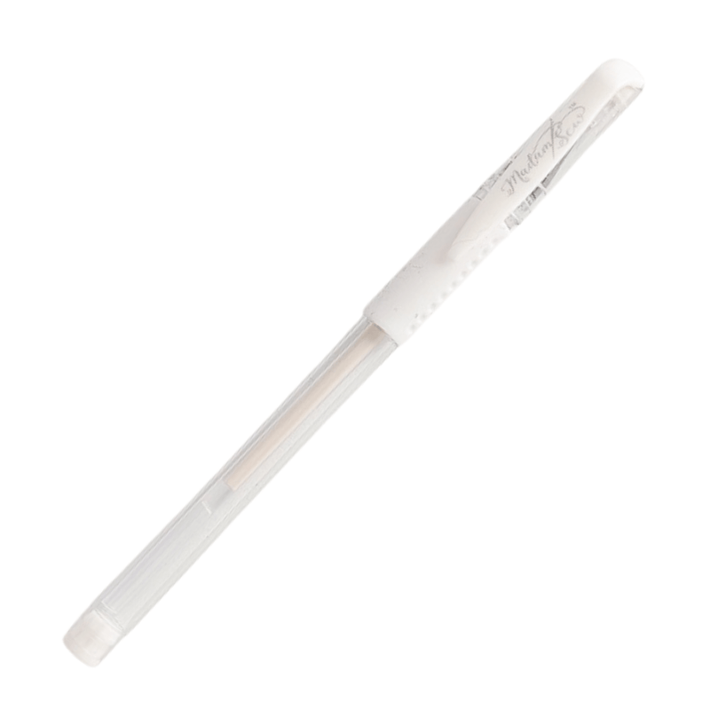 Madam Sew Heat Erasable Pen – White Ink for Dark Fabrics - 1PC Fine Tip ...