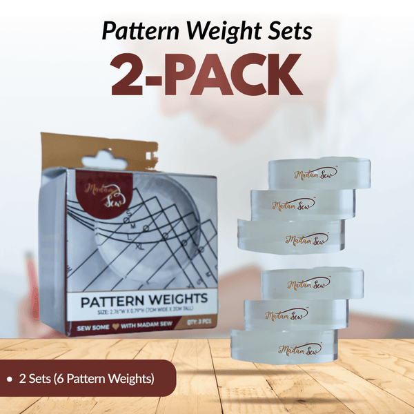 Pattern Weights - 3pcs to Hold Down Your Pattern and/or Fabric! – MadamSew
