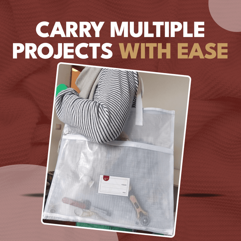 Project Storage Bundle - Project Bags and Binder Pockets – MadamSew
