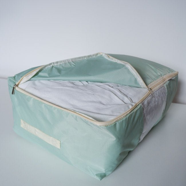 Mint Green Storage Bags for quilts, throws, blankets,... – MadamSew