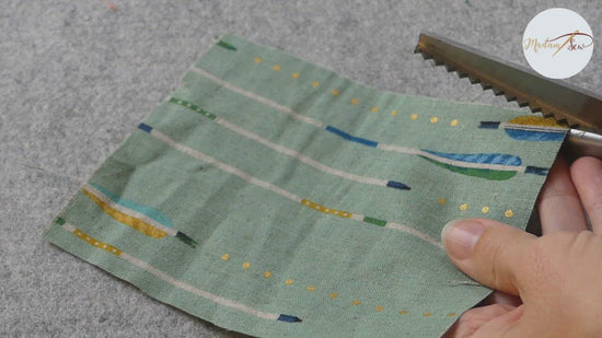 Pinking Shears for Fabric Cutting and Finishing Edges – MadamSew