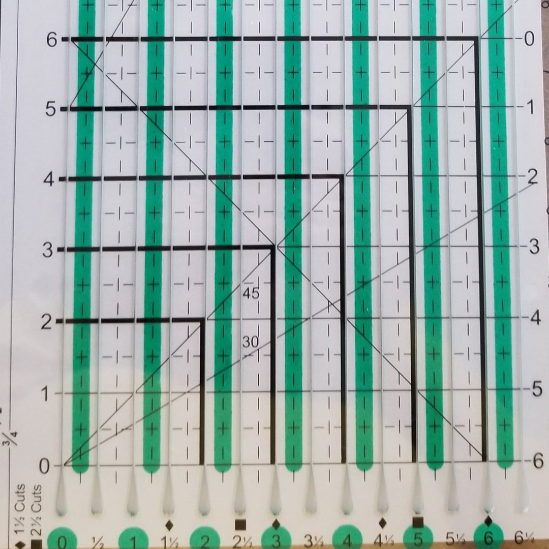 Creative Shape Cut Ruler 6½" x 13½" – MadamSew