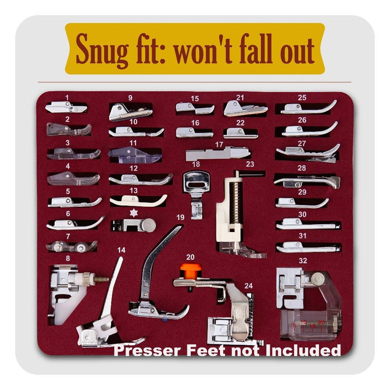 Storage Box to Organize Your Presser Feet – MadamSew
