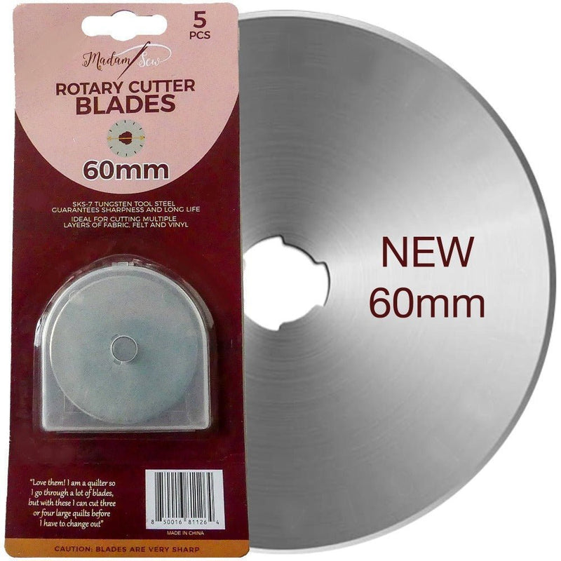 Rotary Cutter Blades - 60mm – MadamSew