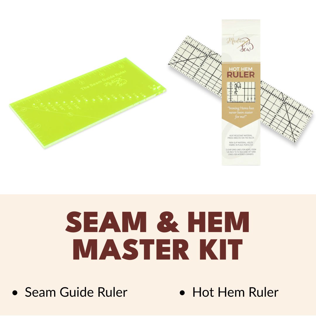 Seam & Hem Master Kit for Sewists – MadamSew