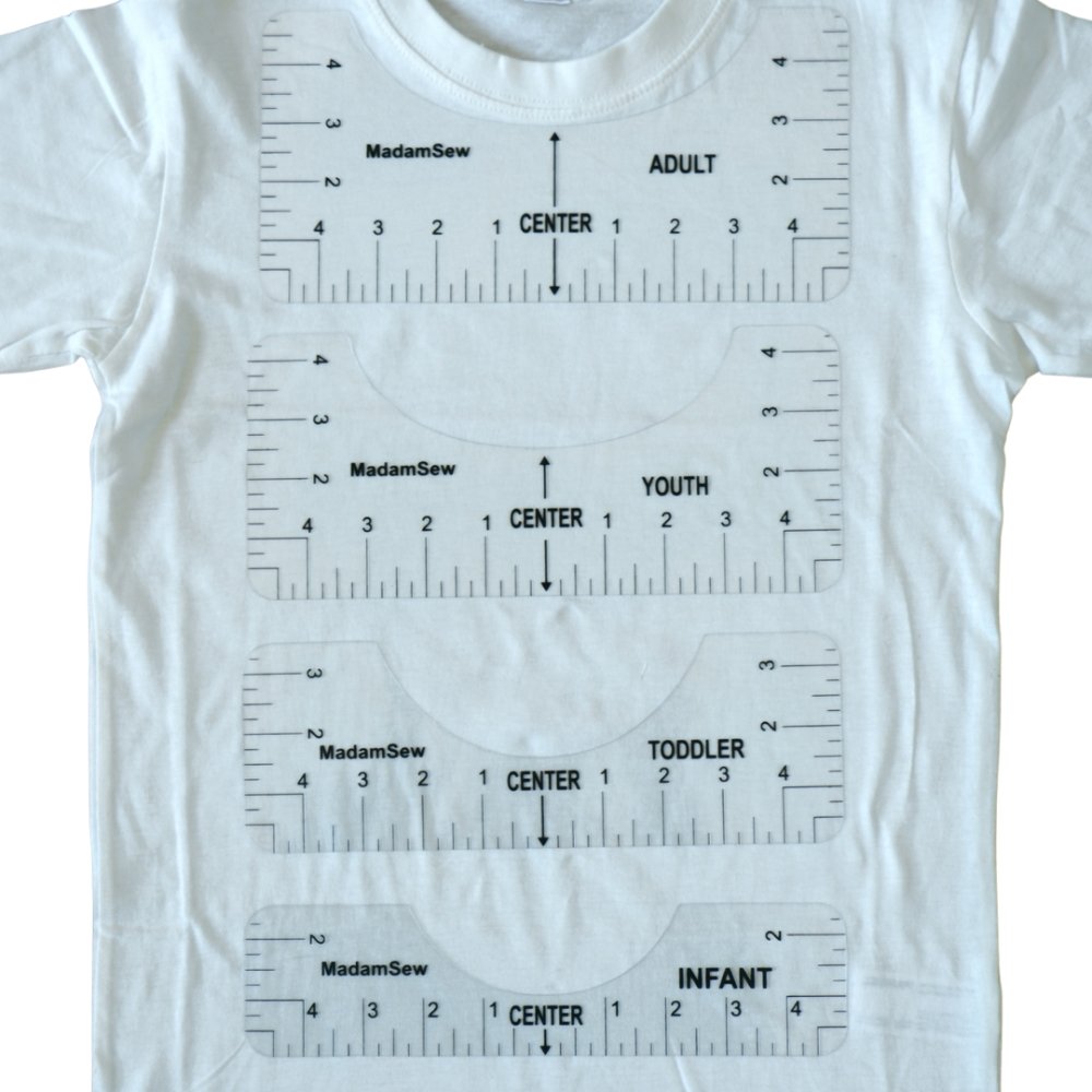T-Shirt Positioner - T-Shirt Alignment Ruler – MadamSew