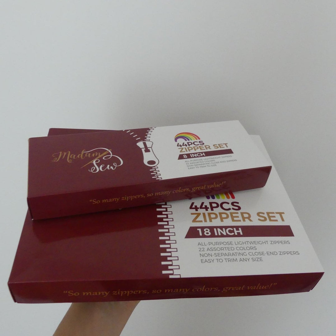 Zippers Sets Bundle - 88 Zippers - Two sizes – MadamSew